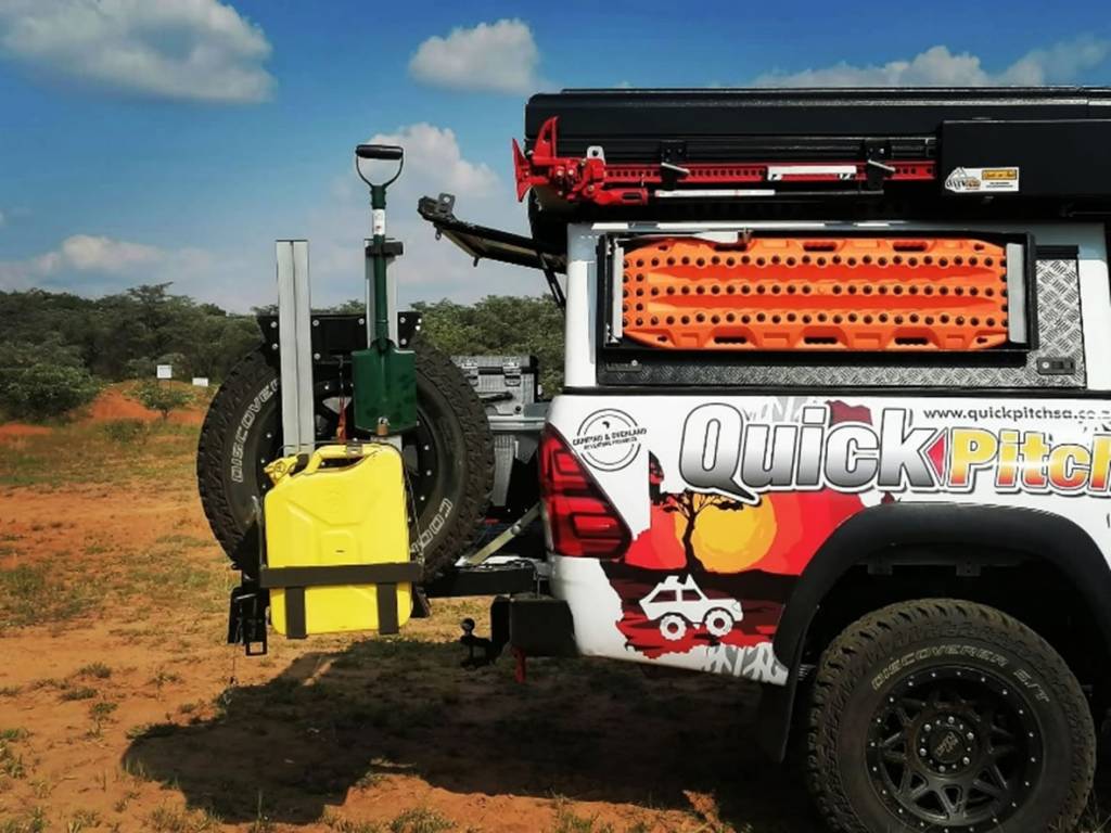 Wheel Cargo Mount by Quick Pitch - Intu 4x4