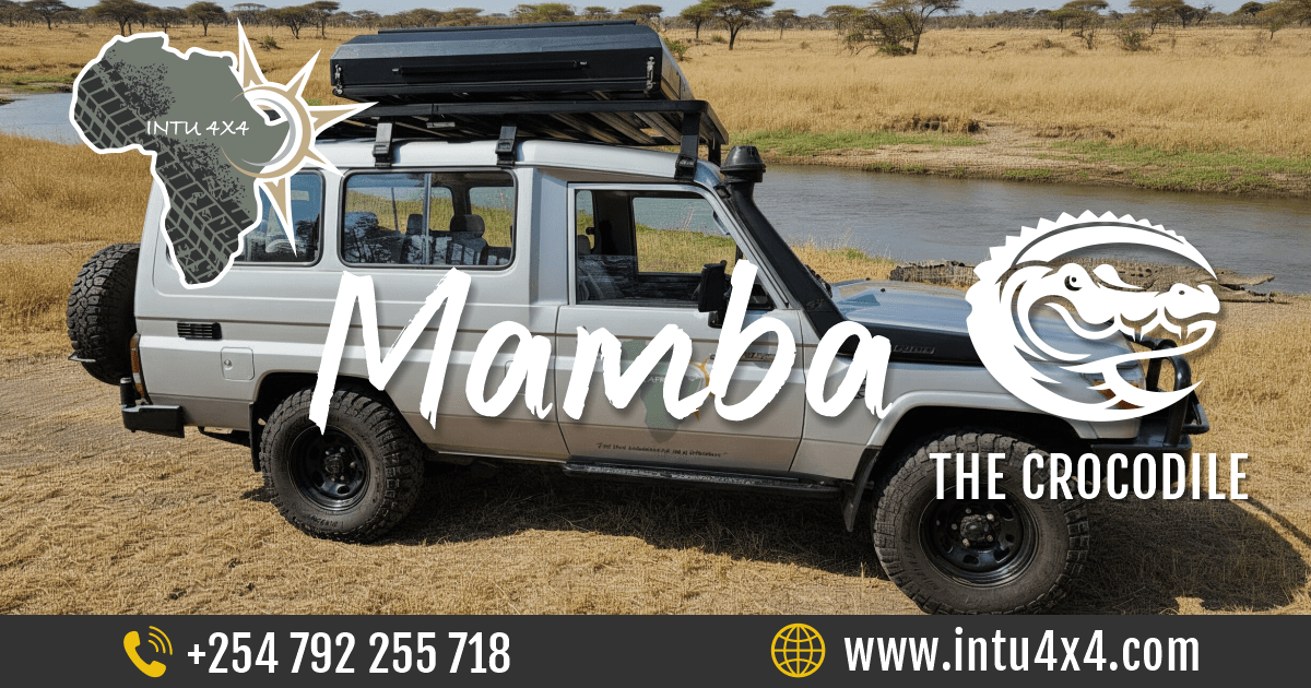 Mamba 🐊 The Crocodile - 4x4 Vehicle Hire - Intu 4x4 Kenya